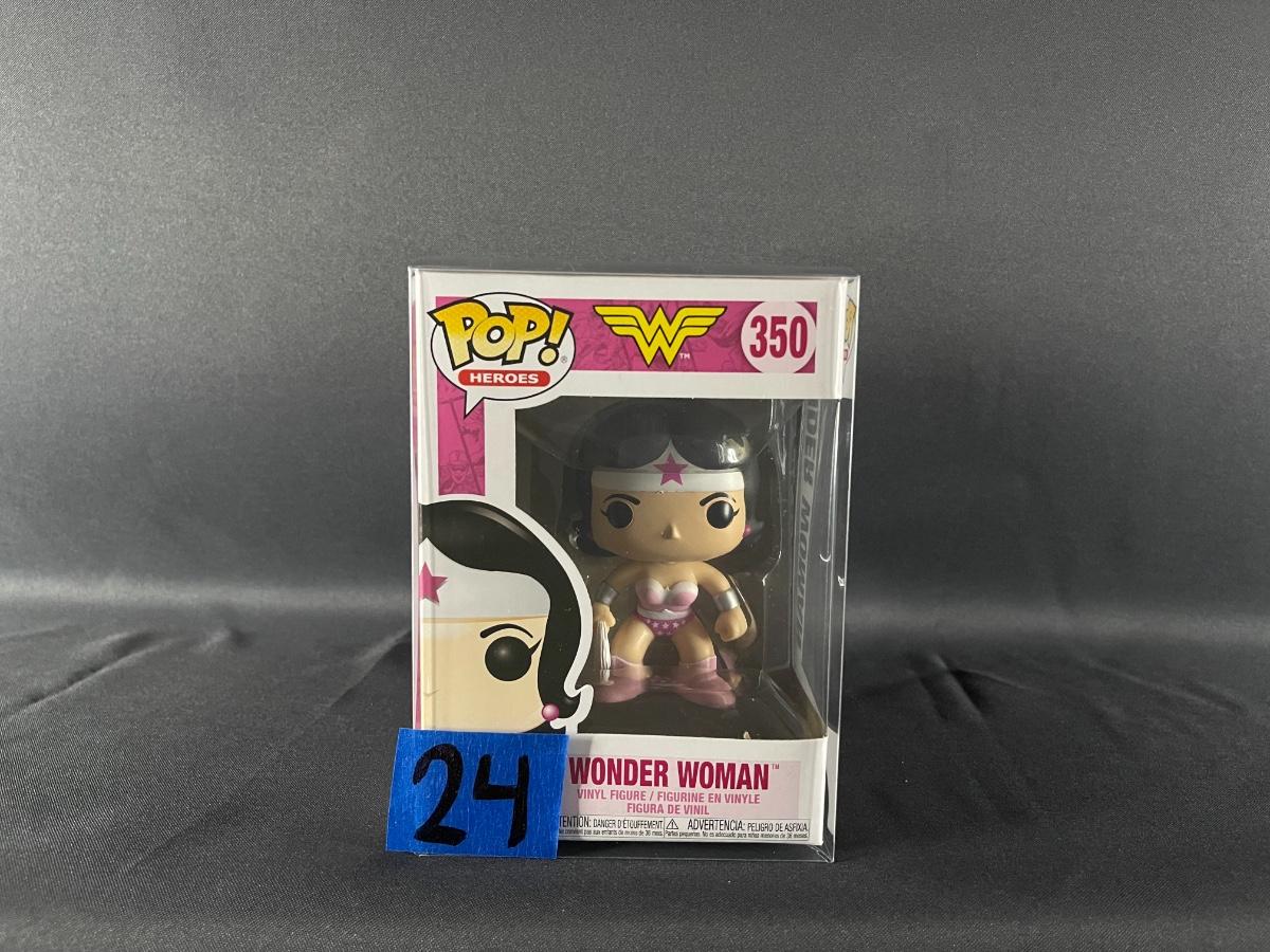 LOT 24: PINK Wonder Woman FUNKO POP | EstateSales.org