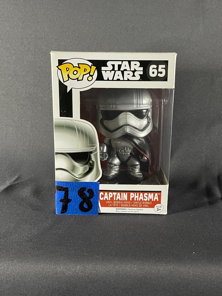 LOT 78: CAPTAIN PHASMA FUNKO POP | EstateSales.org