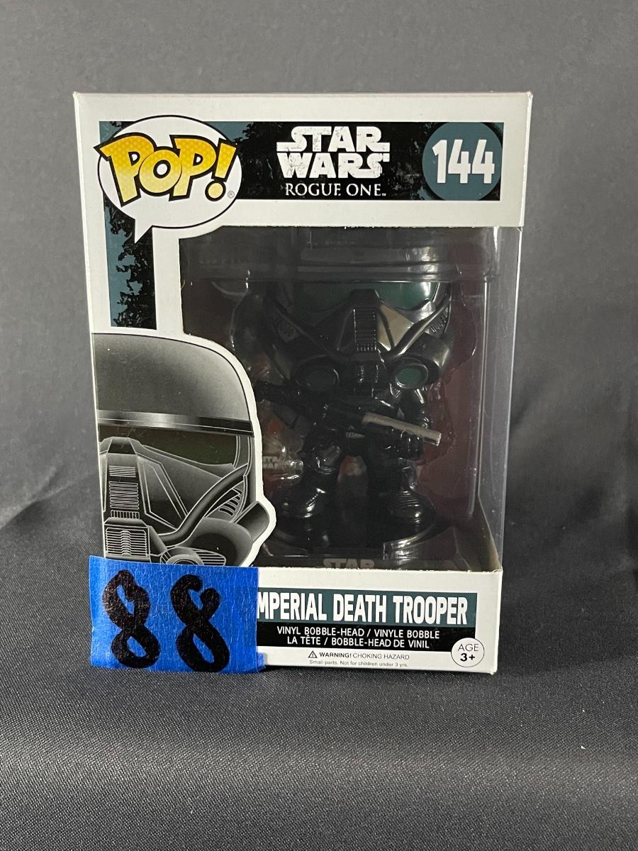 LOT 88: IMPERIAL DEATH TROOPER FUNKO POP | EstateSales.org