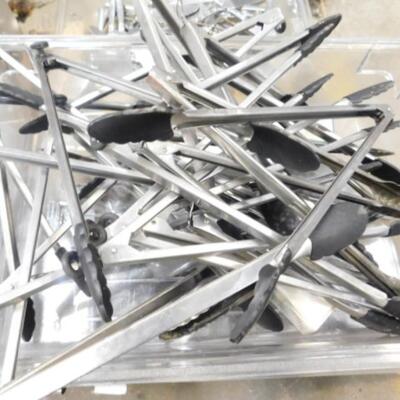 Collection of Commercial Grade Tongs Mostly Rubber Tipped Choice C ...