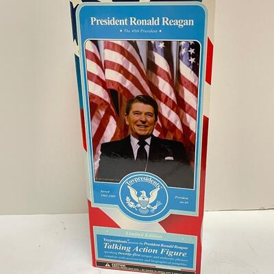 Reagan Doll FIguire Toy Presidents "Ronald Reagan" 40th US President ...