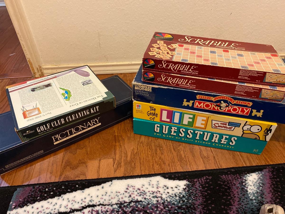 Box of games | EstateSales.org