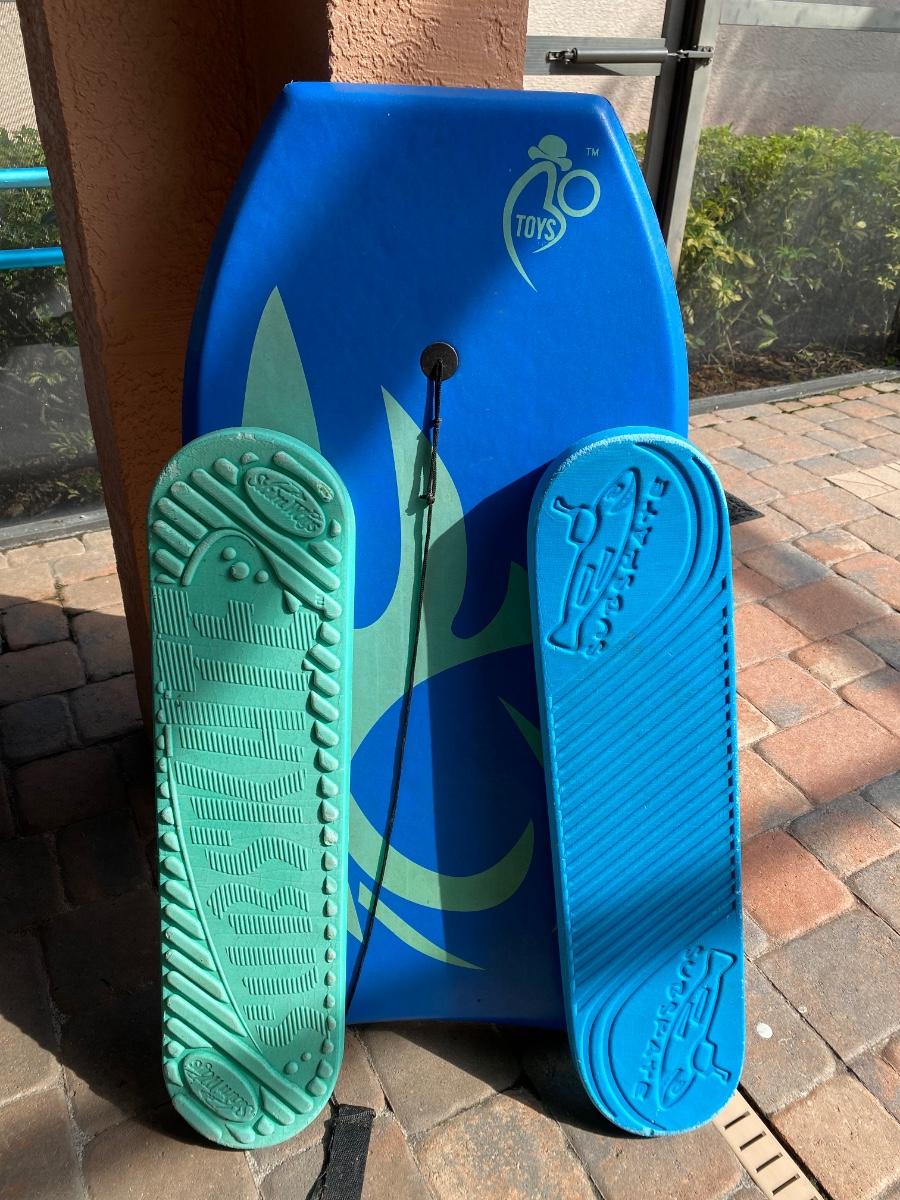Lot 271. Boogie Board and Pool Floats | EstateSales.org