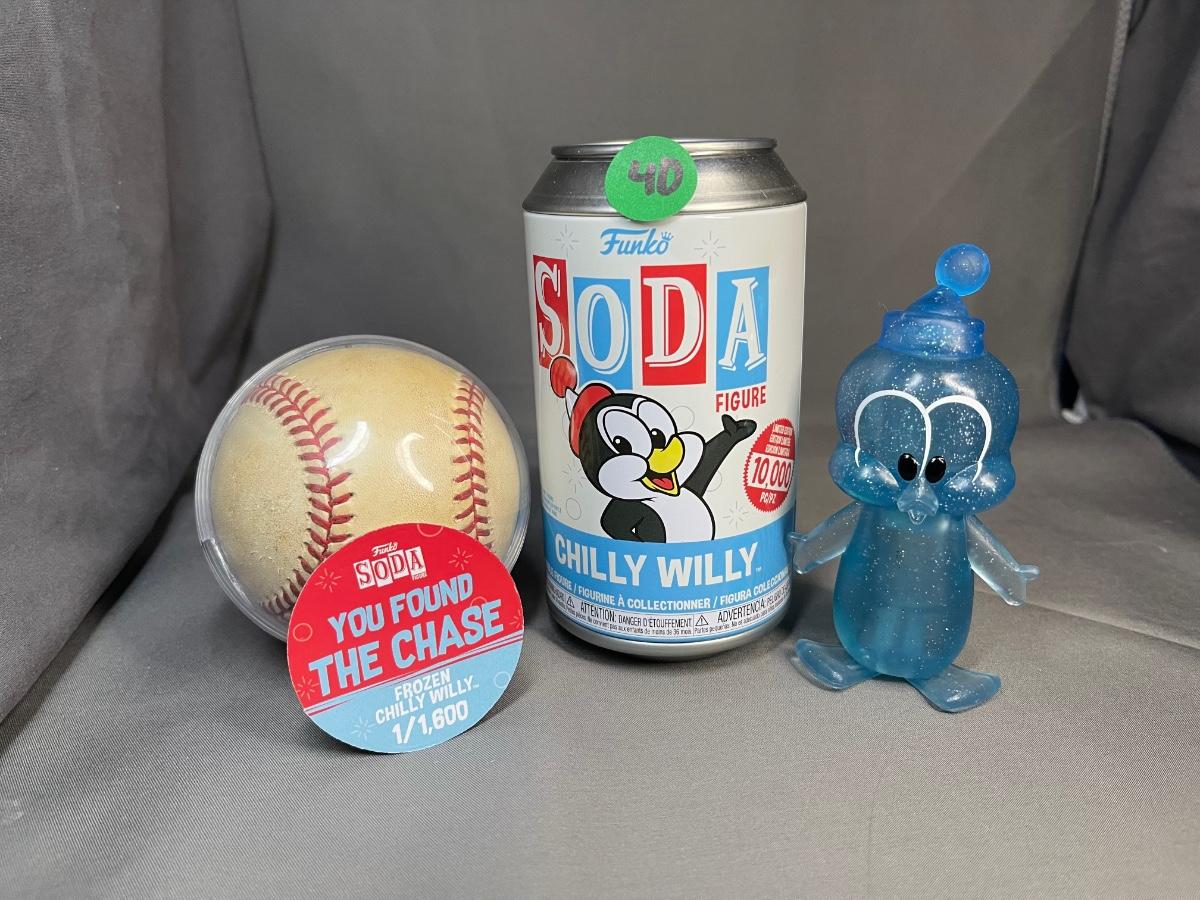 LOT 40: FUNKO SODA FROZEN CHILLY WILLY (CHASE) | EstateSales.org