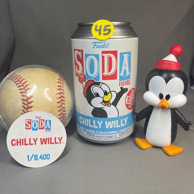 LOT 45: FUNKO SODA CHILLY WILLY | EstateSales.org