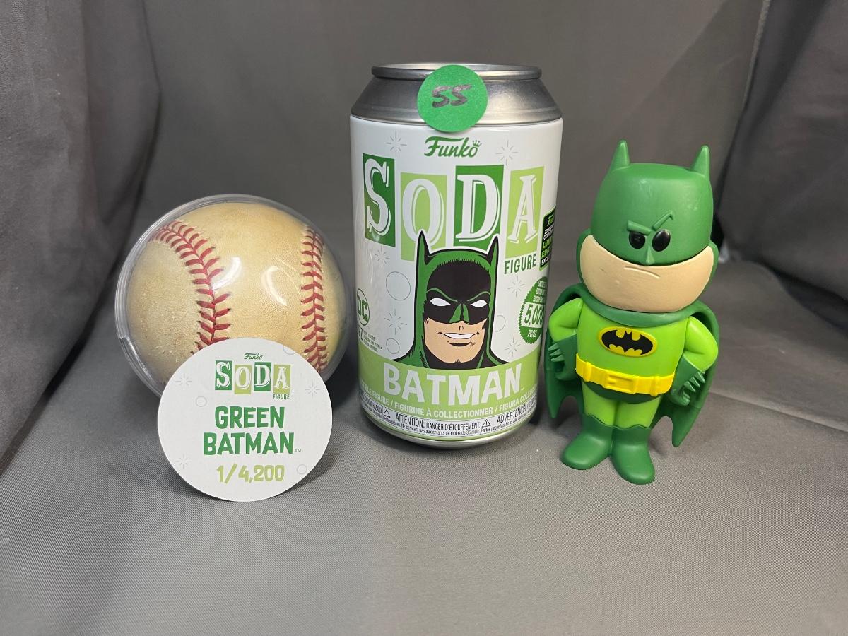 LOT 55: FUNKO SODA GREEN BATMAN | EstateSales.org