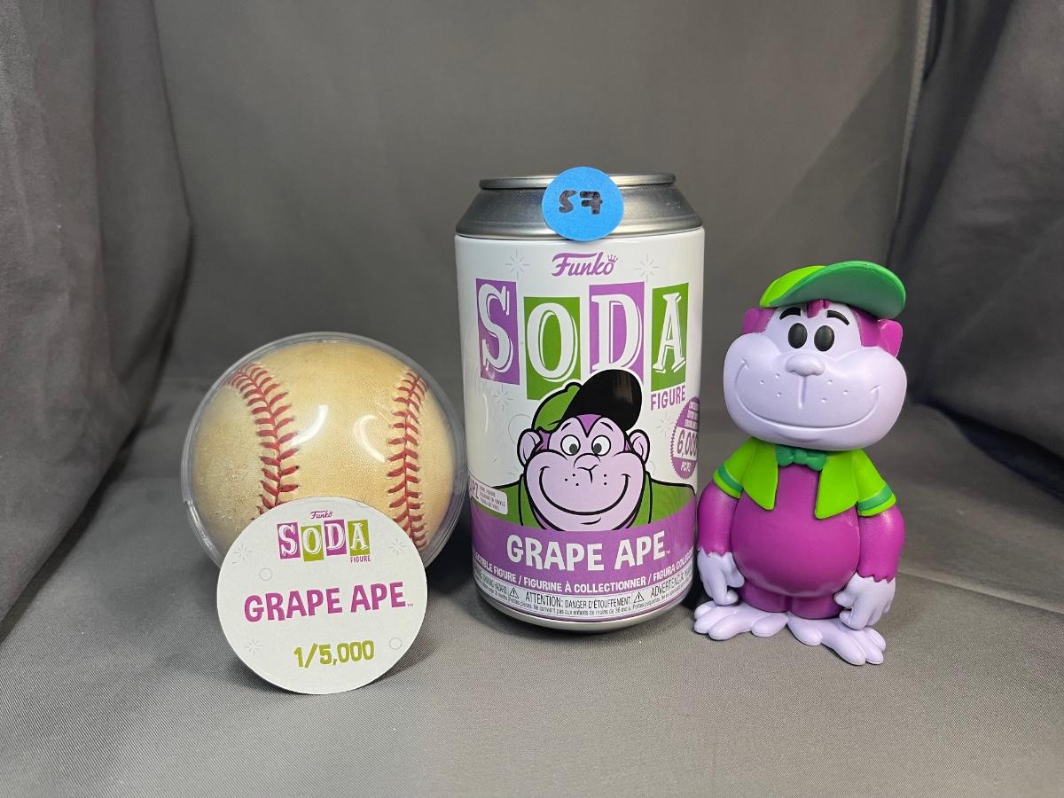 LOT 57: FUNKO SODA GRAPE APE | EstateSales.org