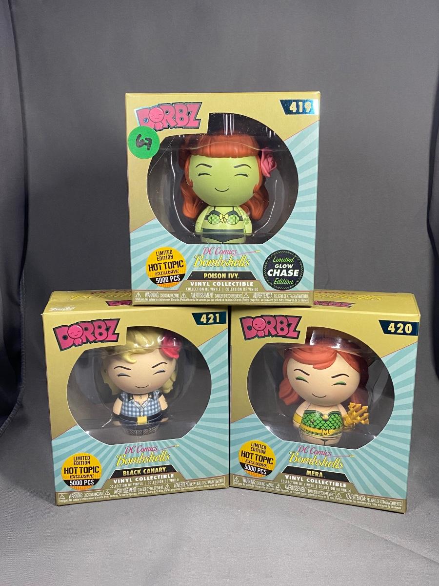 LOT 67: DORBZ DC BOMBSHELLS LOT (3) | EstateSales.org