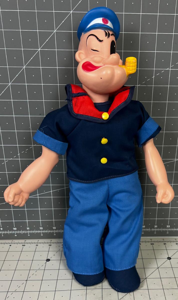 Vintage Popeye The Sailor Man Doll