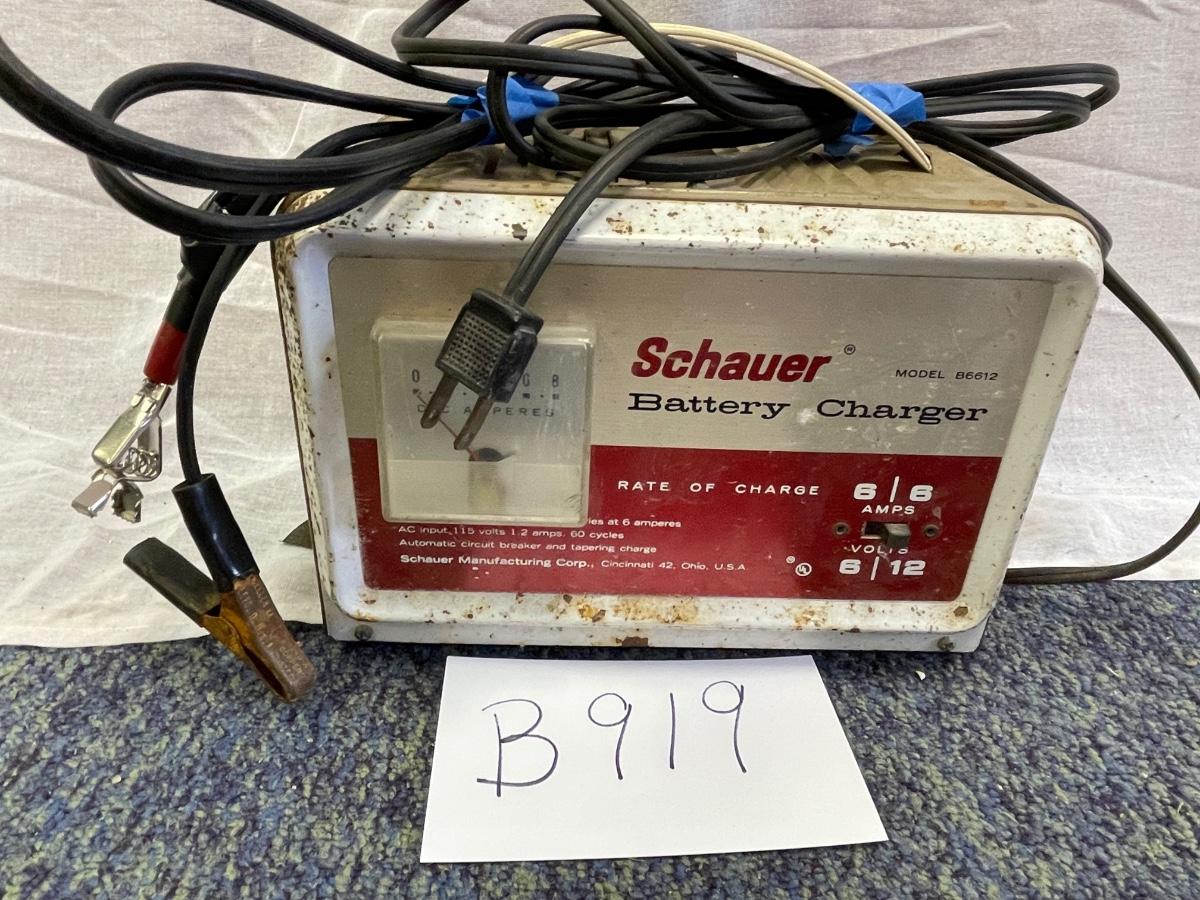 Schauer battery charger | EstateSales.org