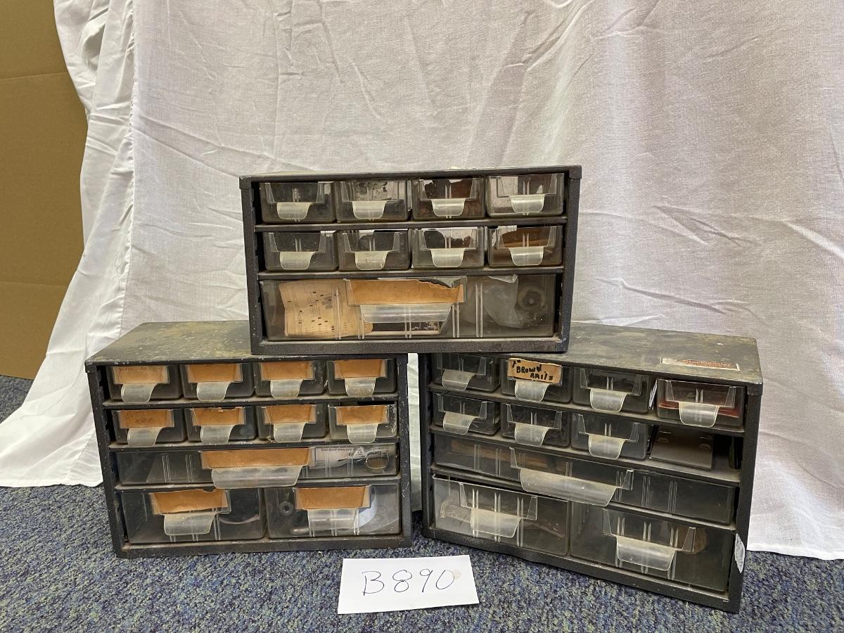 3 stacking storage boxes | EstateSales.org