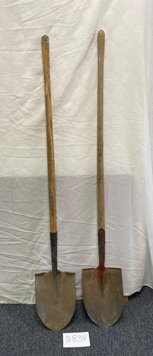 2 long handled shovels | EstateSales.org