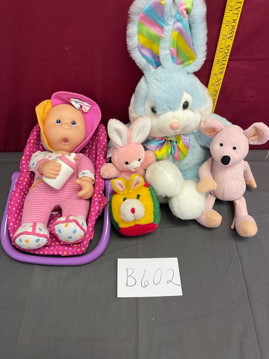 Baby Doll, Rabbit and assorted Animals | EstateSales.org