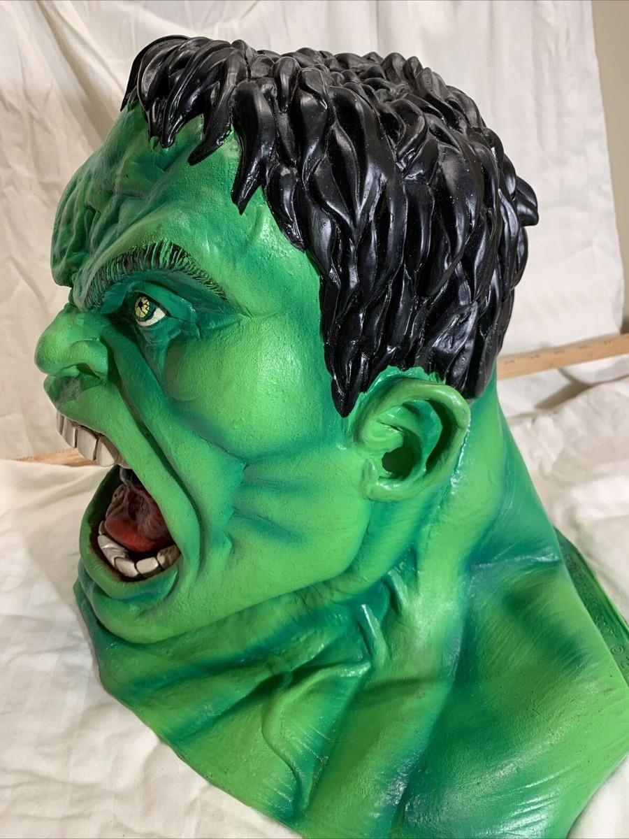 Incredible Hulk latex mask Cosplay Marvel | EstateSales.org