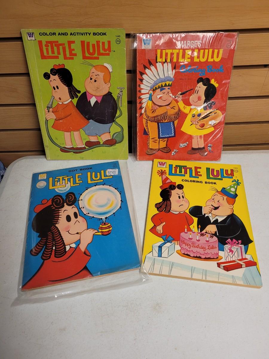 Set of 4 Little LuLu Coloring books | EstateSales.org