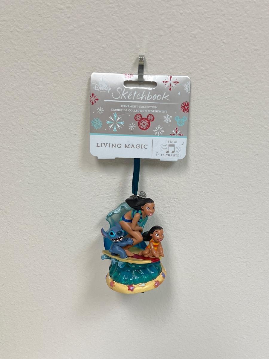 DISNEY ~ Sketchbook ~ Living Magic ~ Singing Stitch Ornament ...