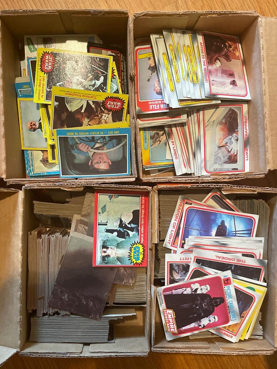 2B13-Trading Cards-Star Wars, Battlestar Galactica, misc | EstateSales.org