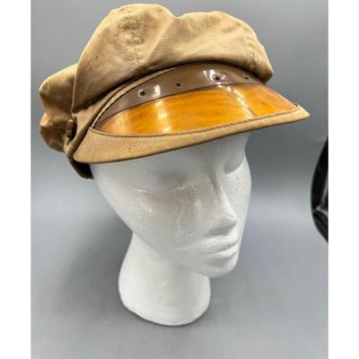 Vintage Military Style Plastic Rim Cap Beret | EstateSales.org