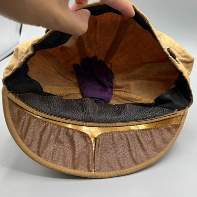 Vintage Military Style Plastic Rim Cap Beret | EstateSales.org