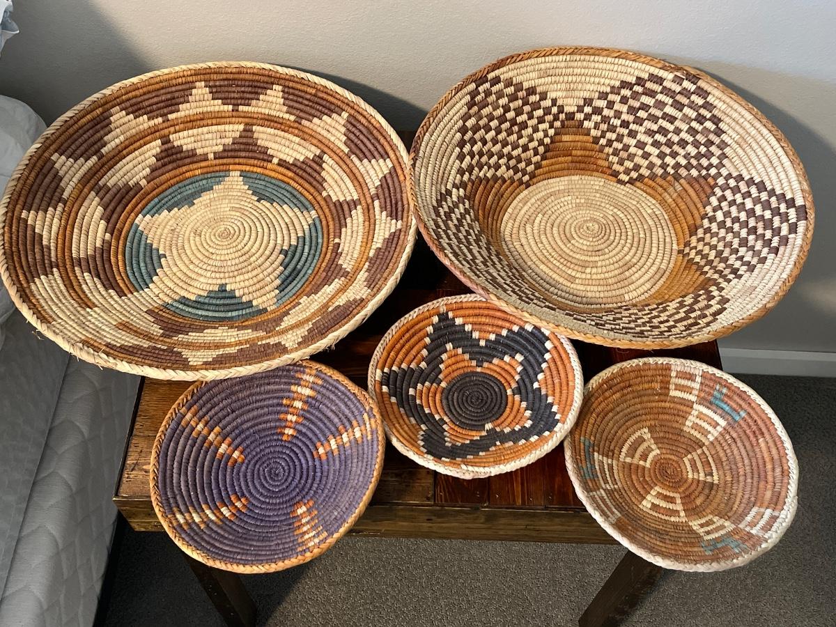 1B4-Woven Bowls | EstateSales.org