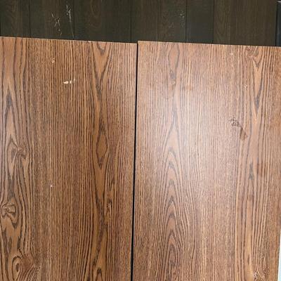 Tall Storage Cabinet with Cubbies & Shelves | EstateSales.org
