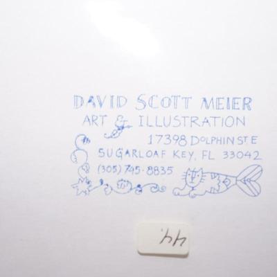 "THE SEASON" WATERCOLOR ILLUSTRATION SIGNED BY DAVID SCOTT MEIER ...