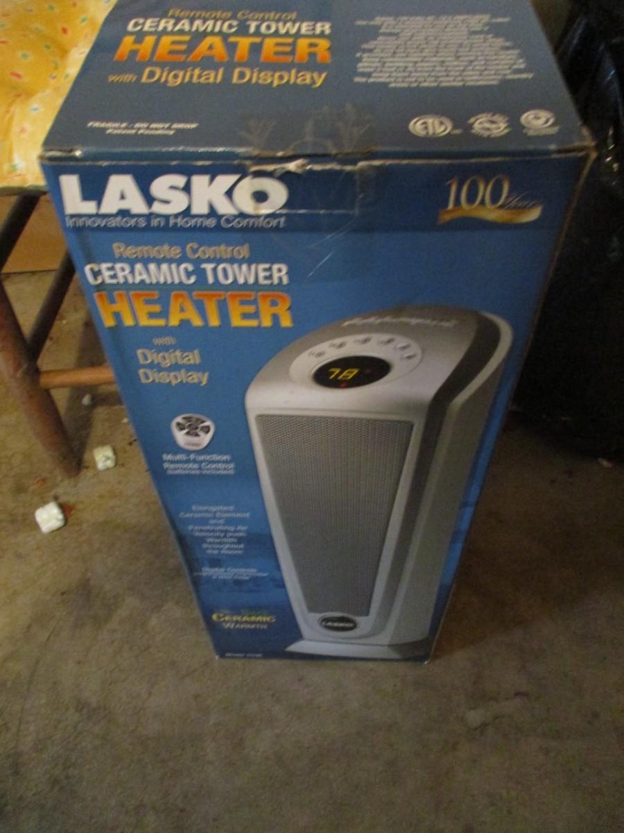 Lasko Ceramic Tower Heater | EstateSales.org