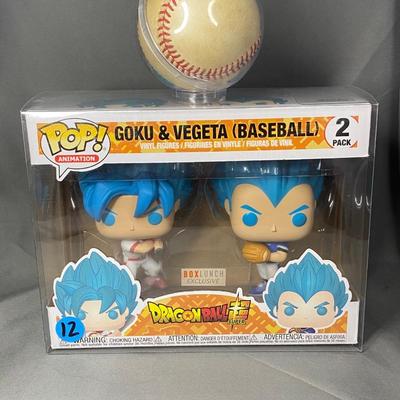 LOT 12: GOKU & VEGETA (BASEBALL) 2 PACK | EstateSales.org