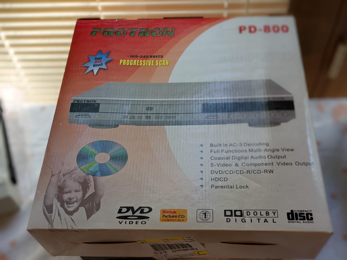 NIB Protron DVD Player PD-800 | EstateSales.org