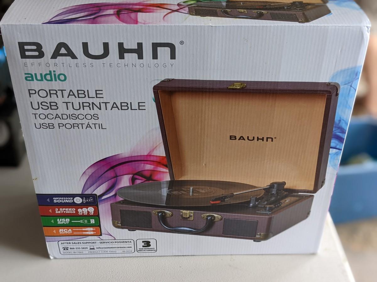 NIB Bauhn Audio Portable USB Turntable | EstateSales.org