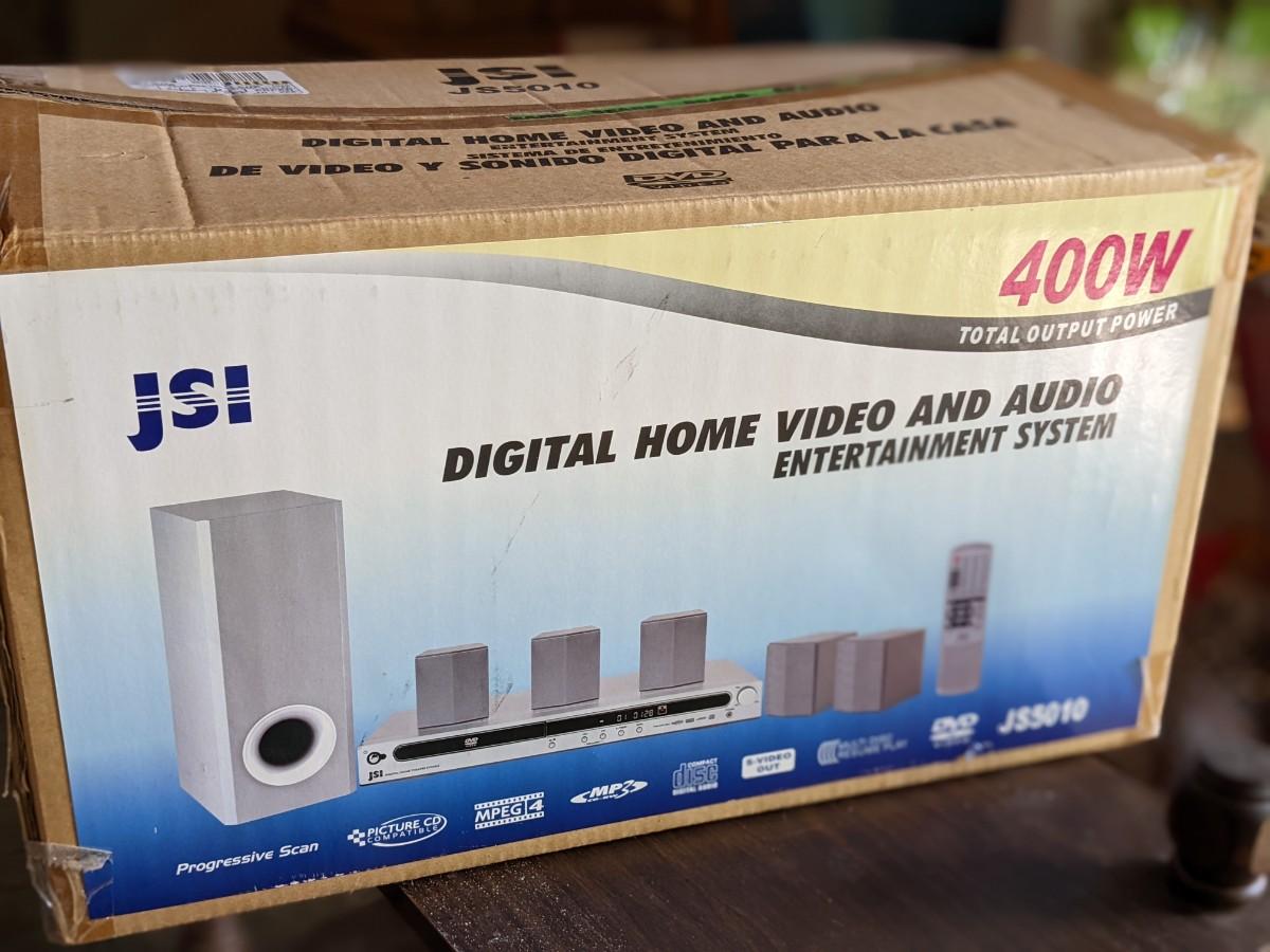 NIB JSI Digital Home Video and Audio System JS 5010 400W | EstateSales.org