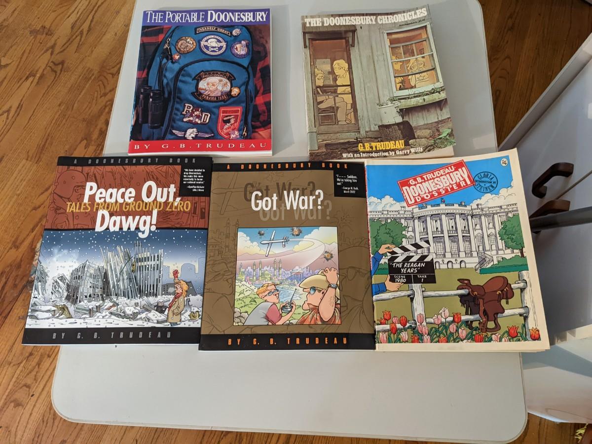 Collection of Doonesbury Books | EstateSales.org