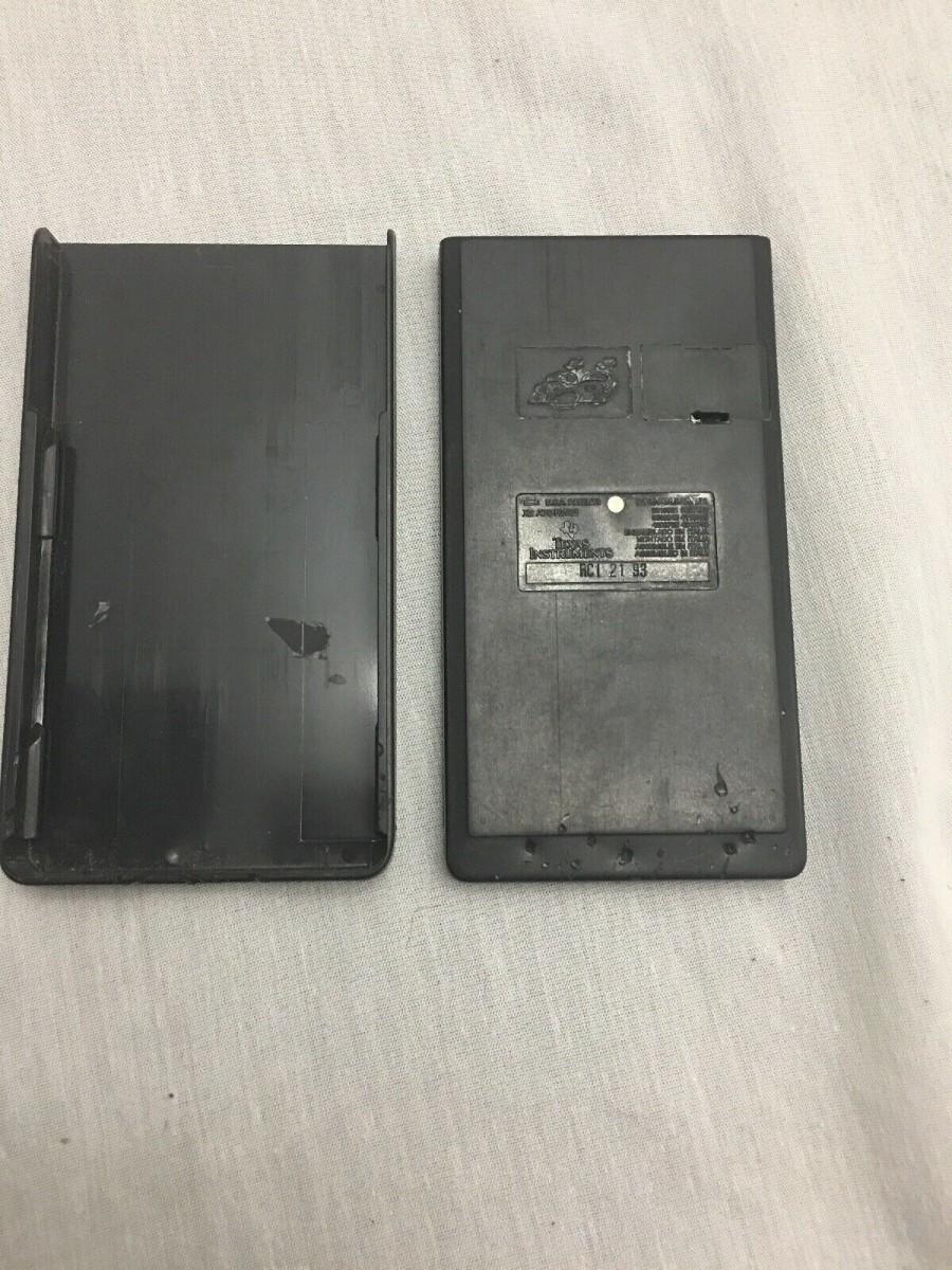 Vintage Texas Instruments Business Analyst 35 Calculator And Slide Case ...