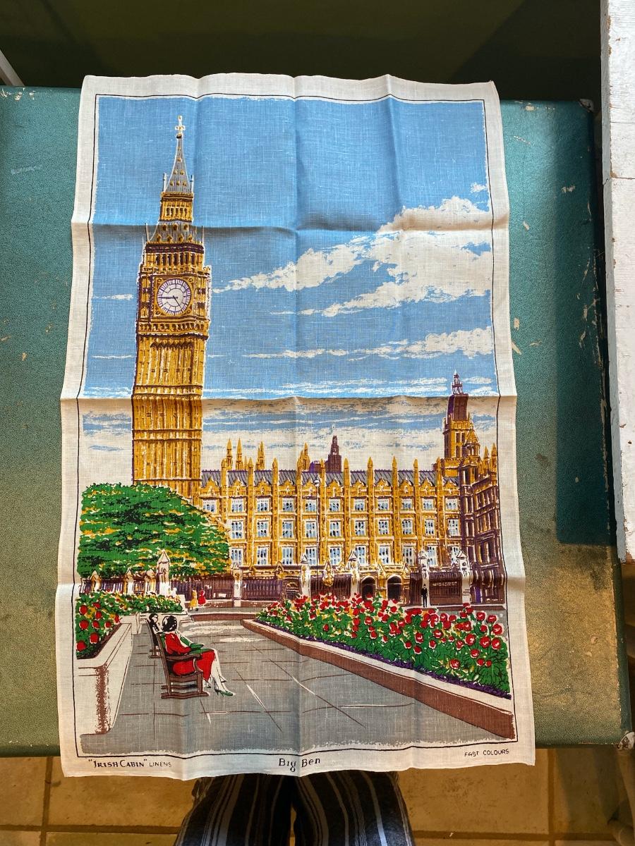 Irish Lines Tea Towel | EstateSales.org