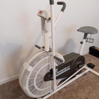 LOT 194 DP AIRGOMETER DLX STATIONARY EXERCISE BIKE | EstateSales.org