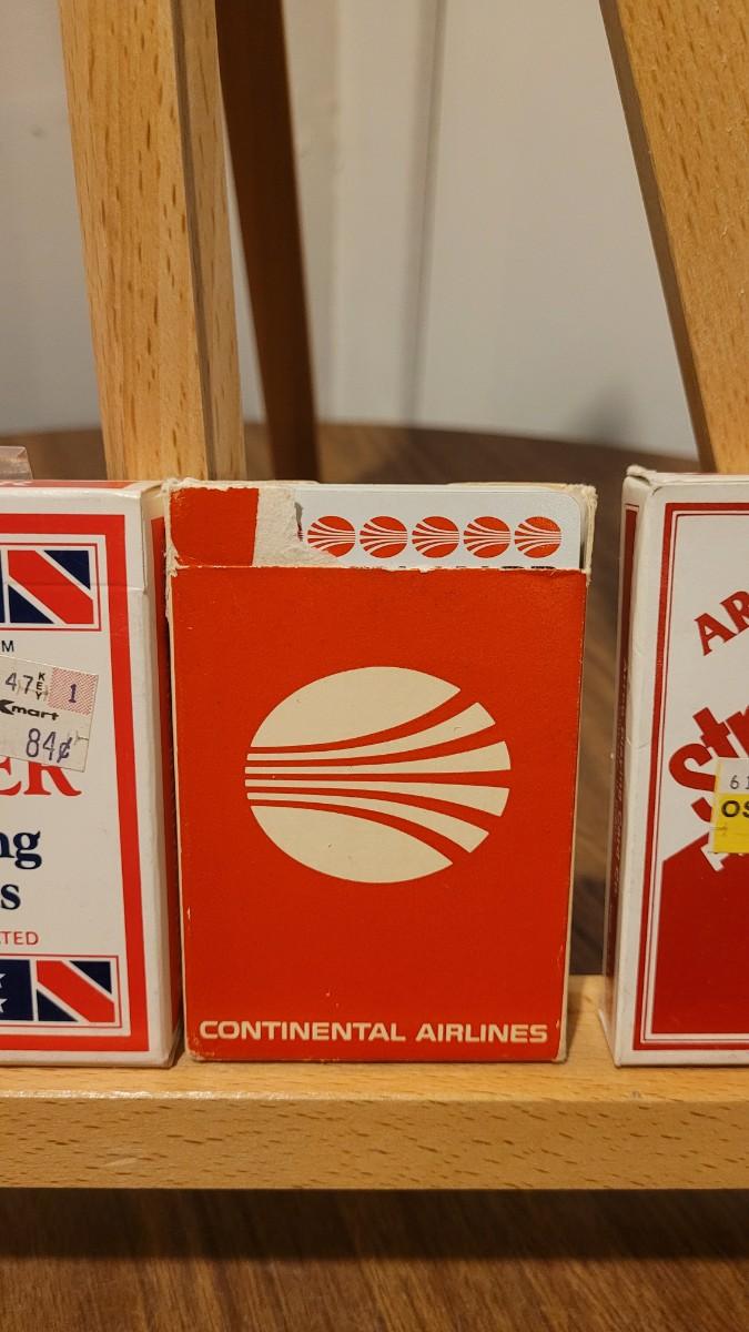 Lot 5: Vintage Playing Cards including Continental Airlines Cards ...
