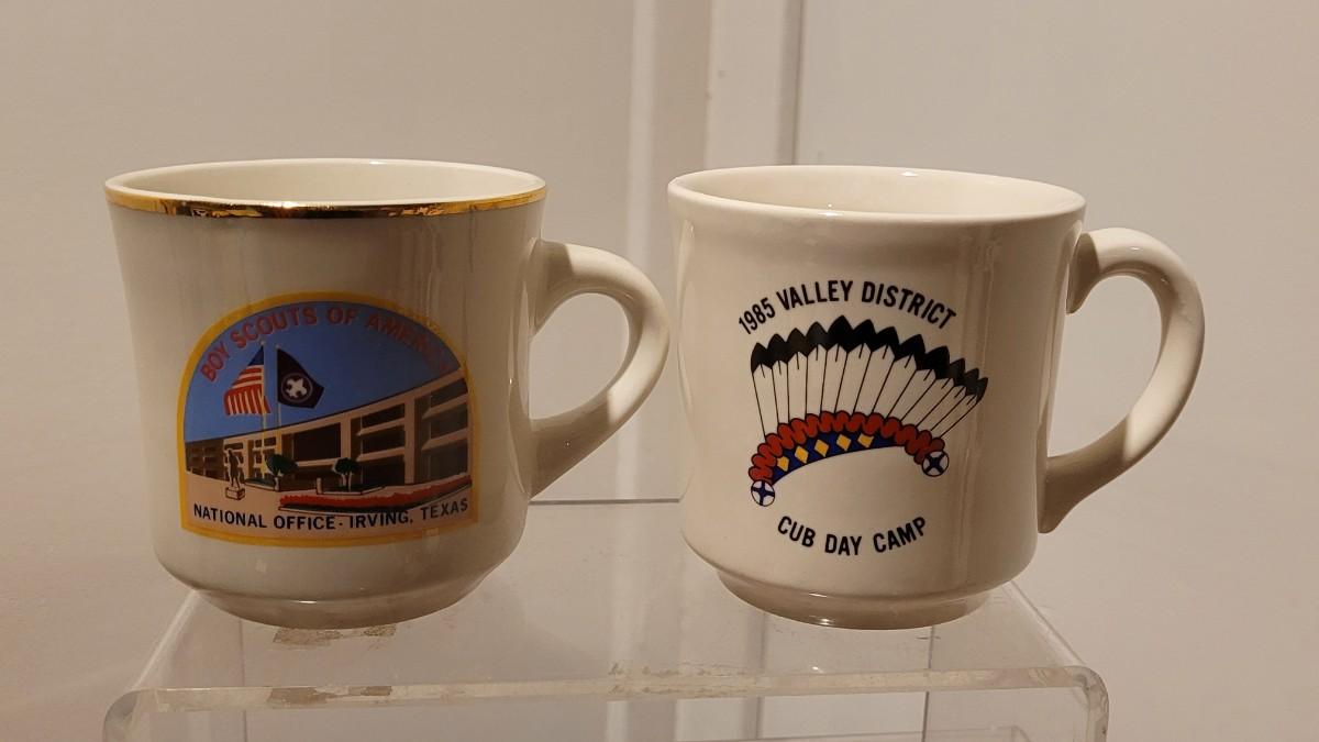Lot 19: Vintage Cub & Boy Scout Mugs | EstateSales.org