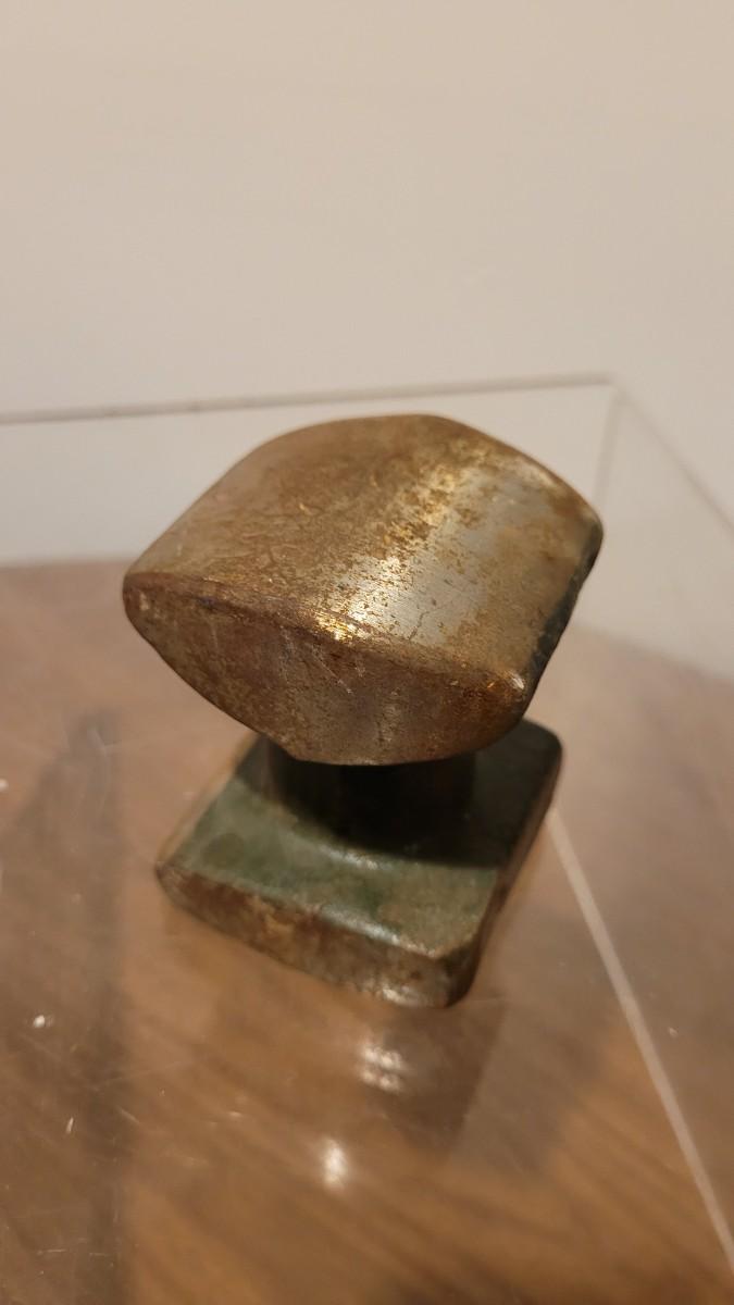 Lot 104: Vintage Auto Body Heel Dolly Hand Anvil Metalworking Tool ...