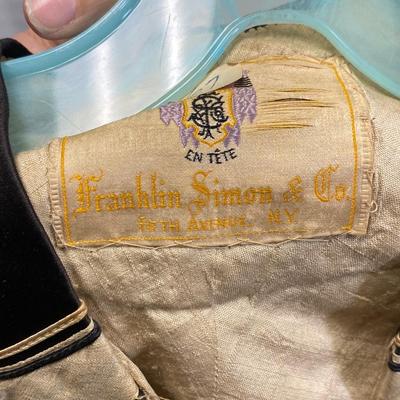 Antique Vintage Franklin Simon & Co Linen Trench Coat Jacket ...