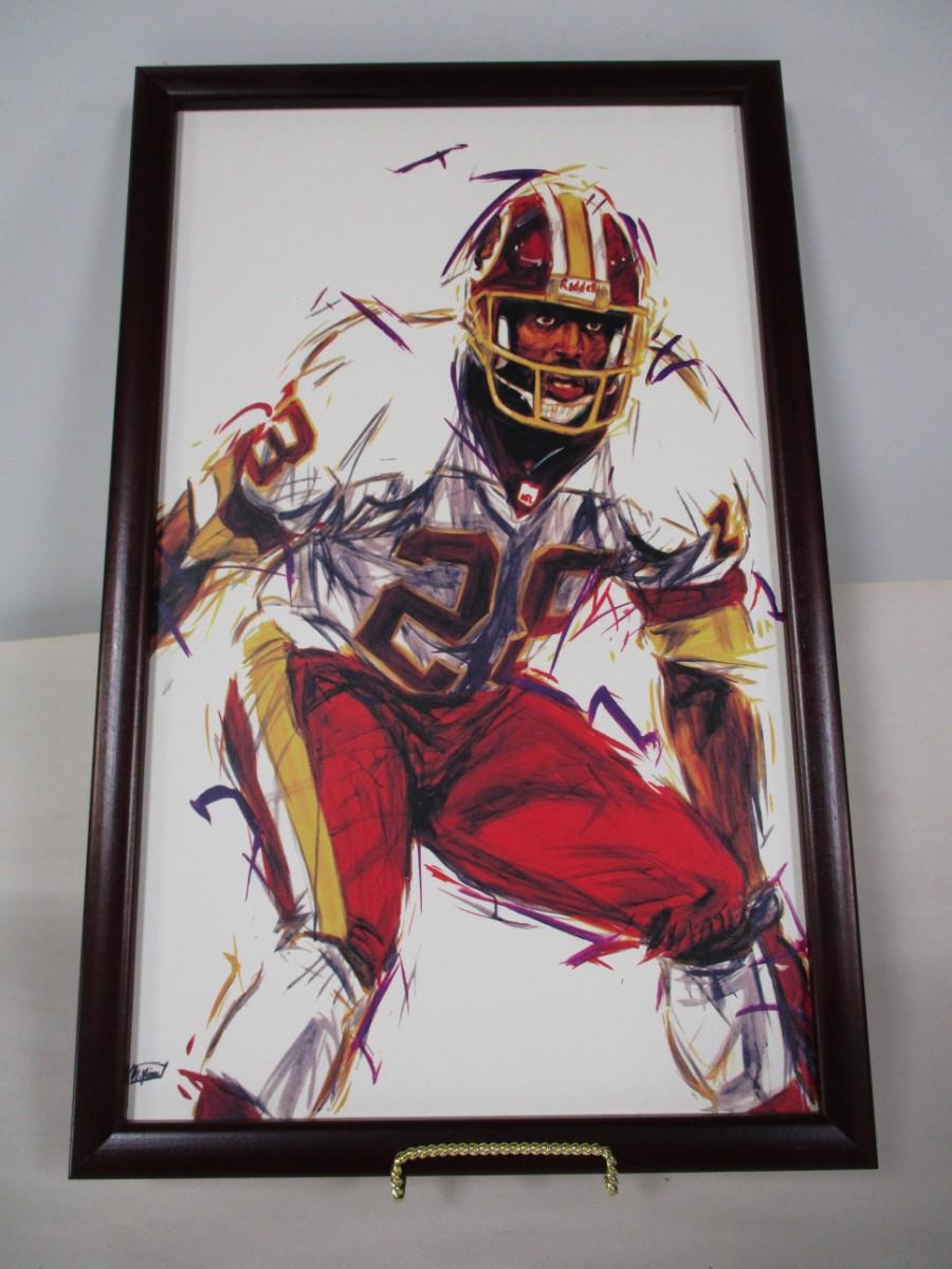 Washington Redskins Darrell Green Artwork | EstateSales.org