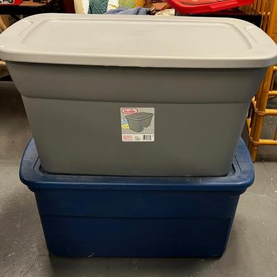 2 Extra Large Storage Tubs | EstateSales.org