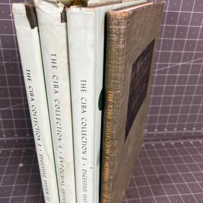 Ciba Collection of Medical Illustrations 4 Different Volumes ...