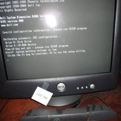 Dell Monitor & Speaker | EstateSales.org
