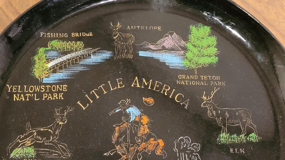 Lot 55 Vintage Yellowstone And Wyoming Memorabilia