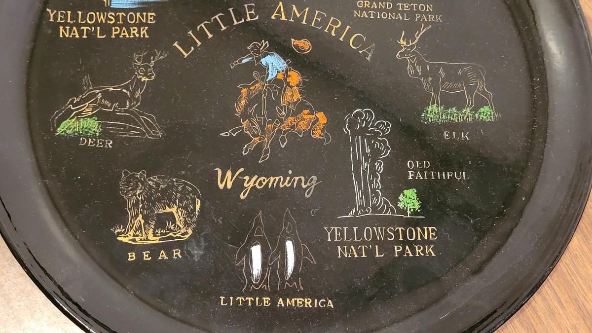 Lot 55 Vintage Yellowstone And Wyoming Memorabilia