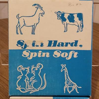 Lot 98: Vintage Spin Hard Spin Soft Game | EstateSales.org