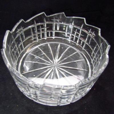 Fitz and Floyd Crystal Bowl- Approx 9" in Diameter (#525) | EstateSales.org