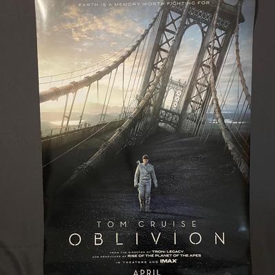 LOT 12: OBLIVION ORIGINAL POSTER | EstateSales.org