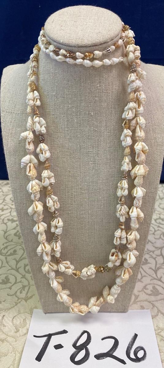 2 Shell Necklaces | EstateSales.org