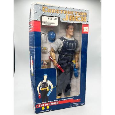 Construction Jack The Plumber Unopened Action Figure | EstateSales.org